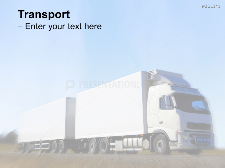 Logistics Background PowerPoint Template