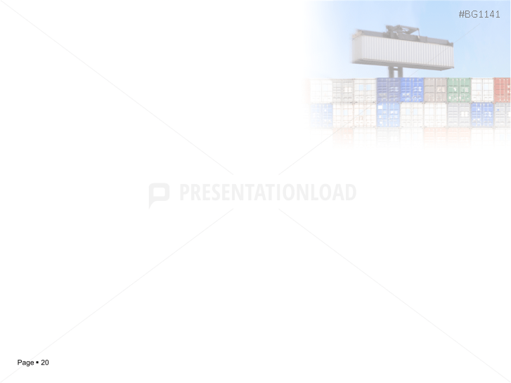 Logistics Background PowerPoint Template