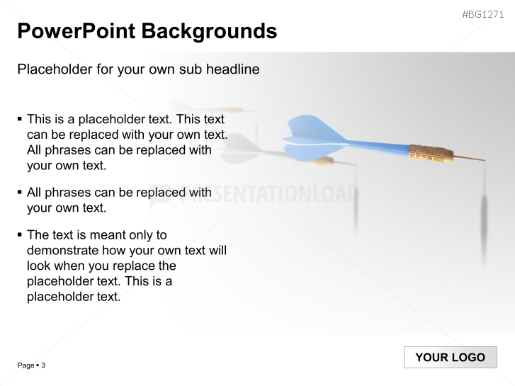 Dart arrows | PowerPoint Templates | PresentationLoad
