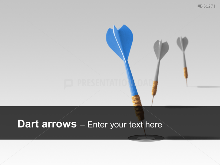 Dart arrows | PowerPoint Templates | PresentationLoad