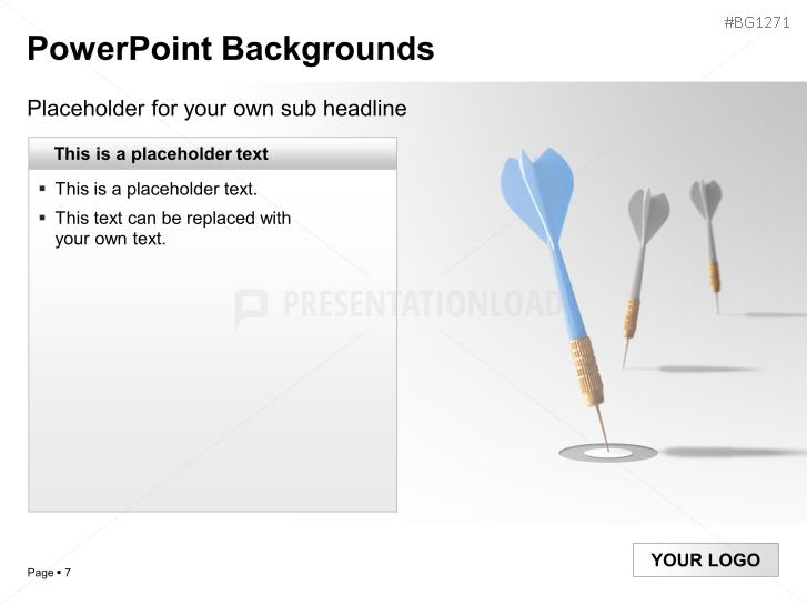 Dart arrows | PowerPoint Templates | PresentationLoad