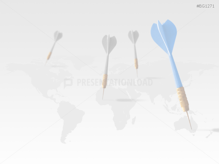 Dart arrows | PowerPoint Templates | PresentationLoad