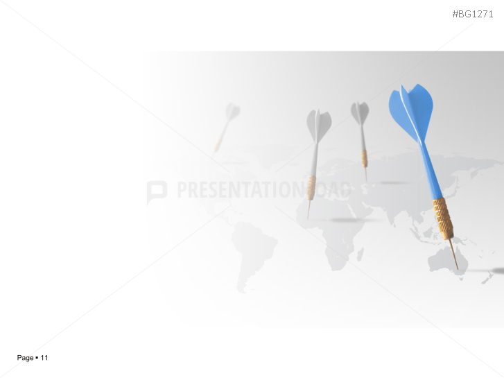 Dart arrows | PowerPoint Templates | PresentationLoad