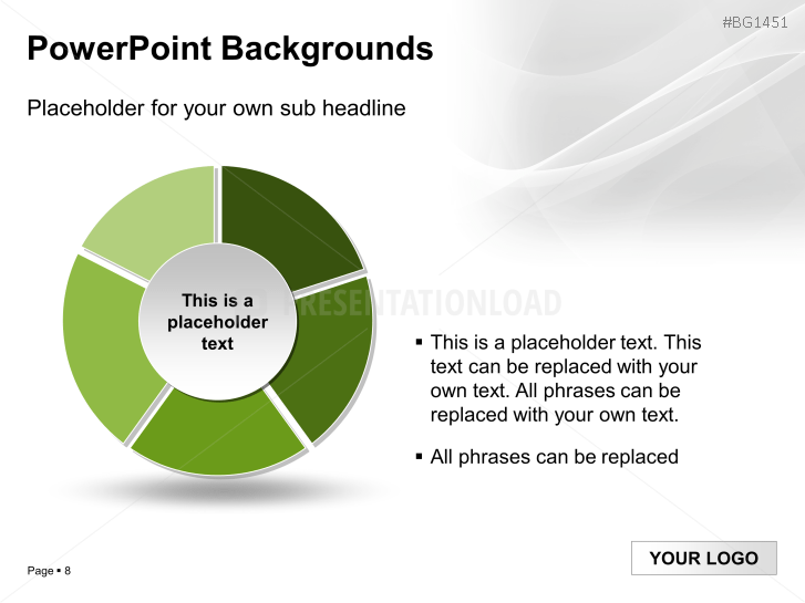 Wellen | PowerPoint Vorlage | PresentationLoad