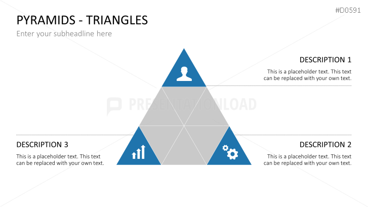 Pyramiden - Dreiecke | PowerPoint Vorlage | PresentationLoad