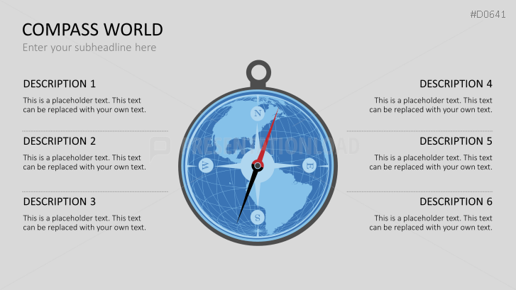 Compass | PowerPoint Templates | PresentationLoad