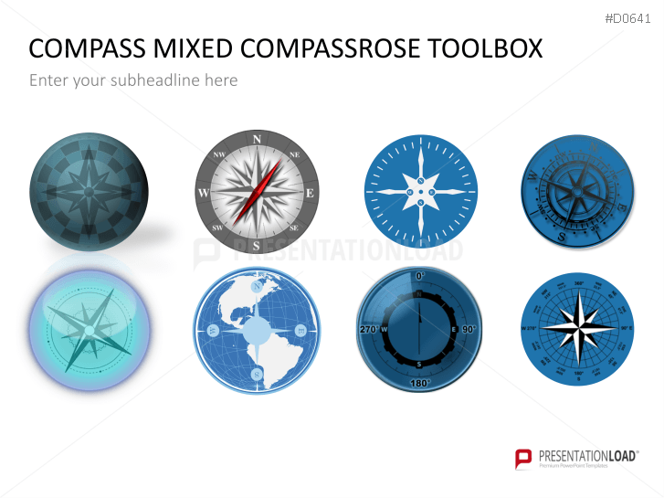 Compass | PowerPoint Templates | PresentationLoad