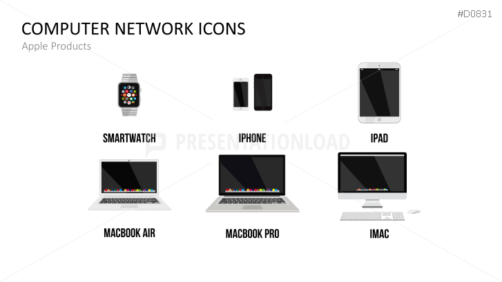 Computer Network Icons | PowerPoint Templates | PresentationLoad