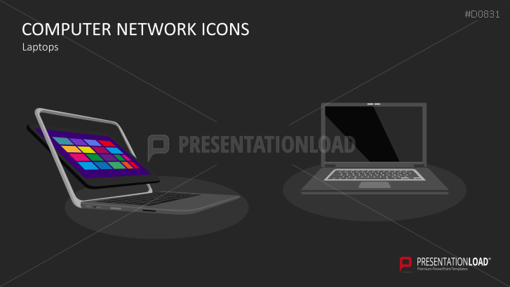 Computer Network Icons | PowerPoint Templates | PresentationLoad