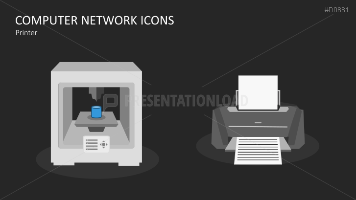Computer Network Icons | PowerPoint Templates | PresentationLoad