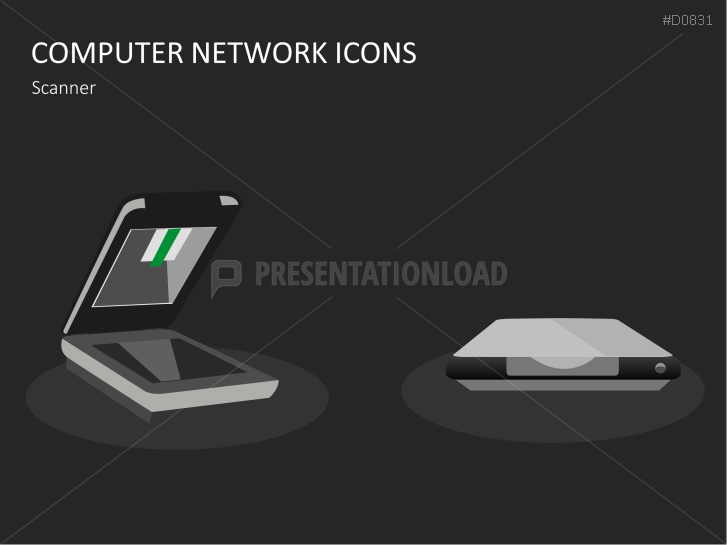 Computer Network Icons | PowerPoint Templates | PresentationLoad