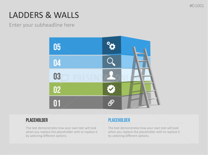 Ladders and Walls | PowerPoint Templates | PresentationLoad