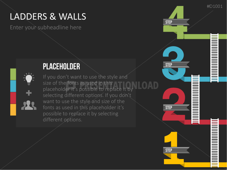 Ladders and Walls | PowerPoint Templates | PresentationLoad