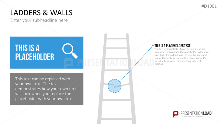 Ladders and Walls | PowerPoint Templates | PresentationLoad