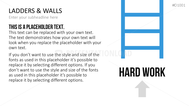 Ladders and Walls | PowerPoint Templates | PresentationLoad