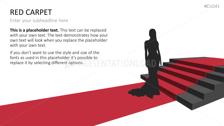 Red carpet | PowerPoint Templates | PresentationLoad