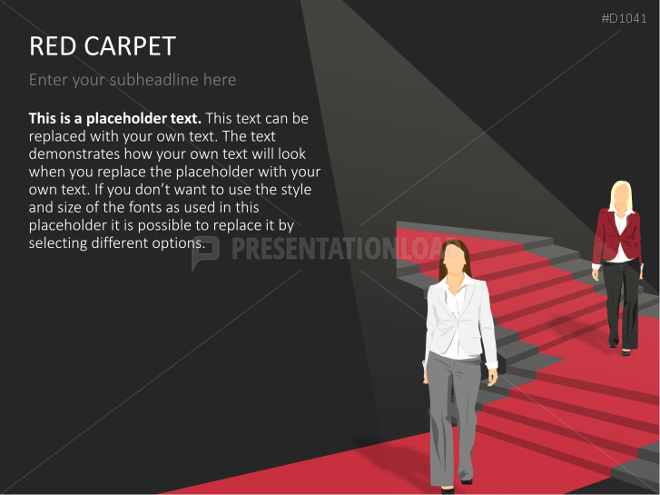 Red carpet | PowerPoint Templates | PresentationLoad