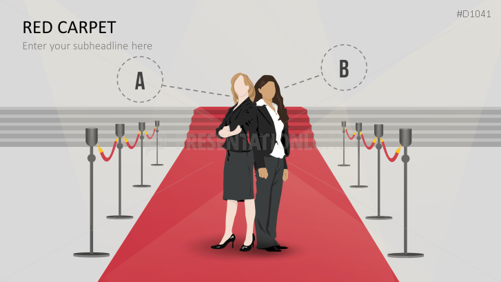 Red carpet | PowerPoint Templates | PresentationLoad