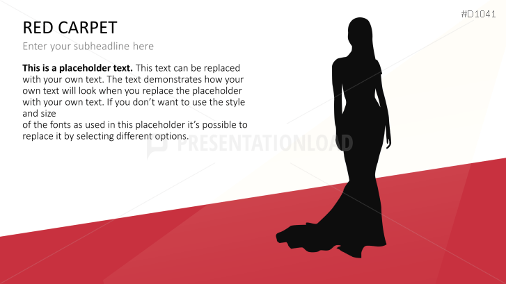 Red carpet | PowerPoint Templates | PresentationLoad
