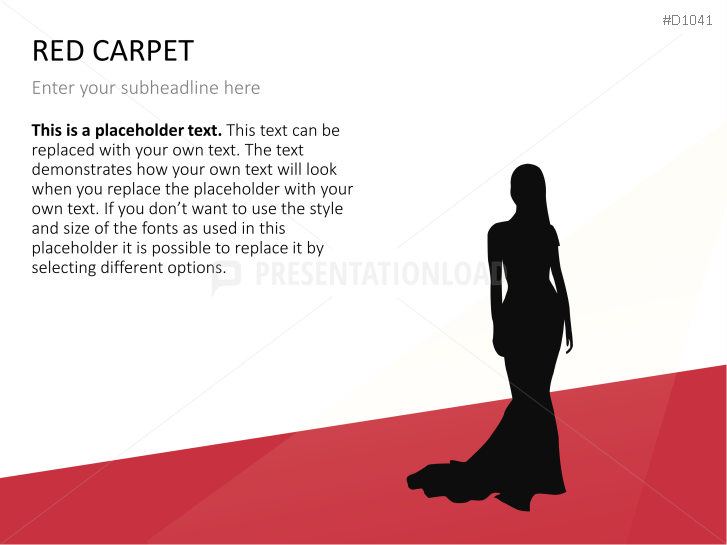Red carpet | PowerPoint Templates | PresentationLoad