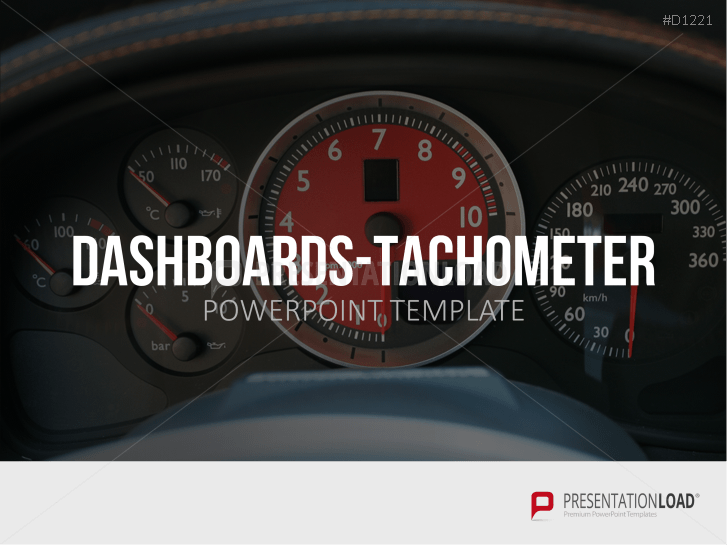 Dashboards / Tachometer | PowerPoint Templates | PresentationLoad