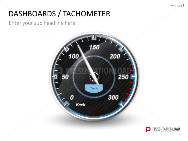 Dashboards / Tachometer | PowerPoint Templates | PresentationLoad