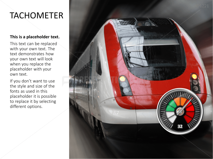 Dashboards / Tachometer | PowerPoint Templates | PresentationLoad