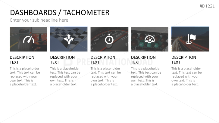 Dashboards / Tachometer | PowerPoint Templates | PresentationLoad