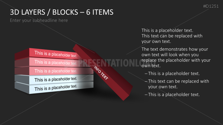 Layers / Blocks PowerPoint Template