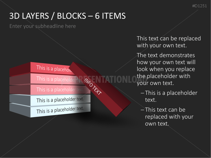 Layers / Blocks PowerPoint Template