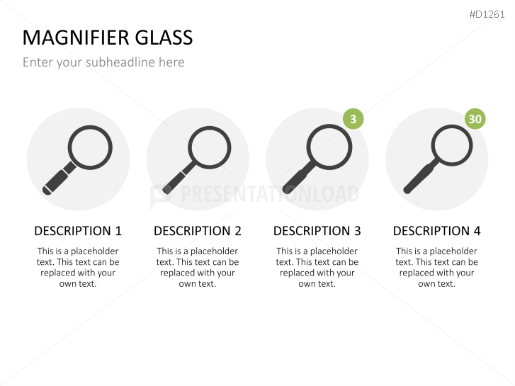 Lupe | PowerPoint Vorlage | PresentationLoad