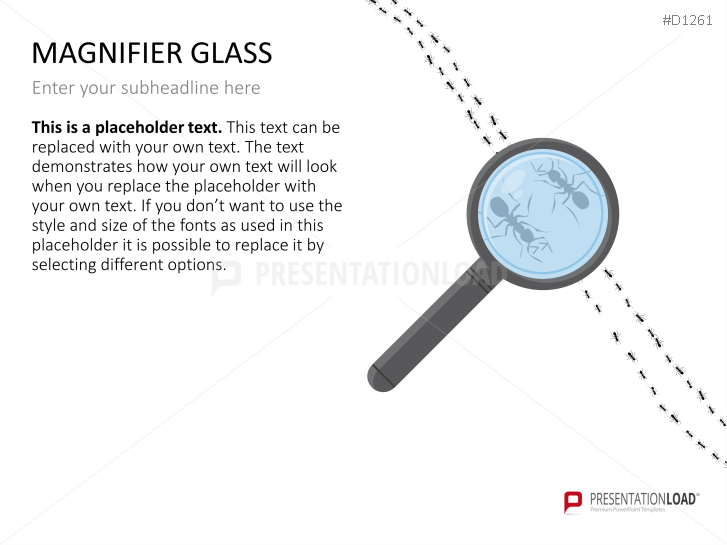 Magnifier Charts | PowerPoint Templates | PresentationLoad
