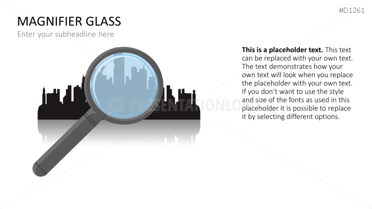 Lupe | PowerPoint Vorlage | PresentationLoad