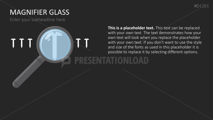 Lupe | PowerPoint Vorlage | PresentationLoad