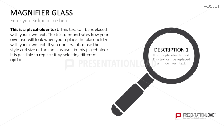 Lupe | PowerPoint Vorlage | PresentationLoad