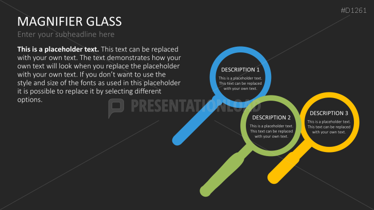 Lupe | PowerPoint Vorlage | PresentationLoad