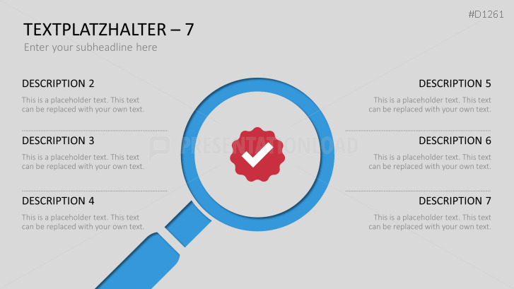 Lupe | PowerPoint Vorlage | PresentationLoad