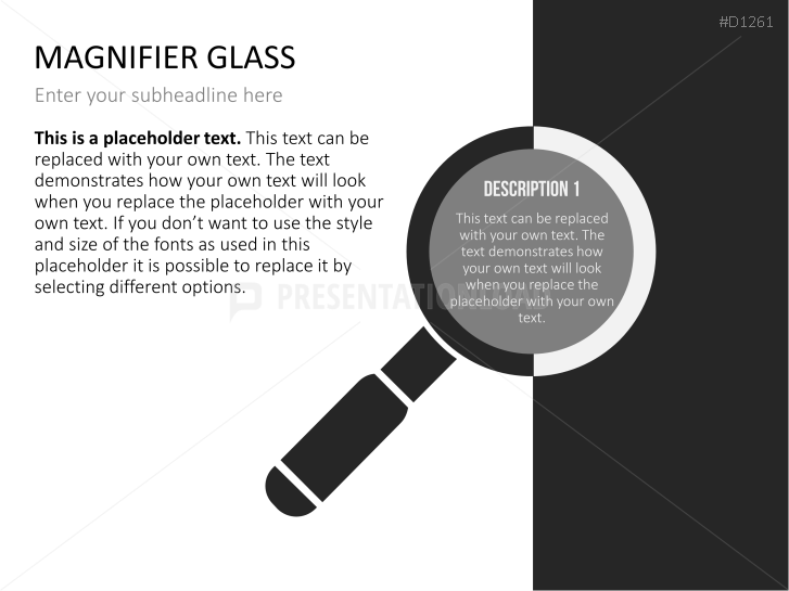 Magnifier Charts | PowerPoint Templates | PresentationLoad