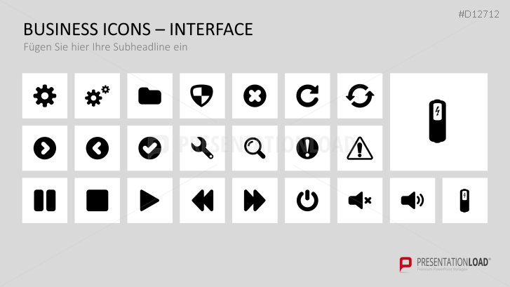 300 BUSINESS ICONS + INFOGRAFIKEN | PowerPoint Vorlage | PresentationLoad
