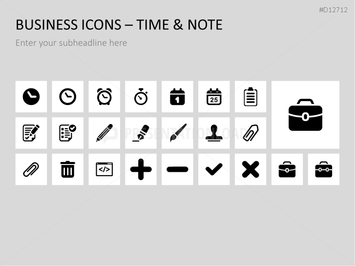 300 BUSINESS ICONS INFOGRAPHICS | PowerPoint Templates | PresentationLoad