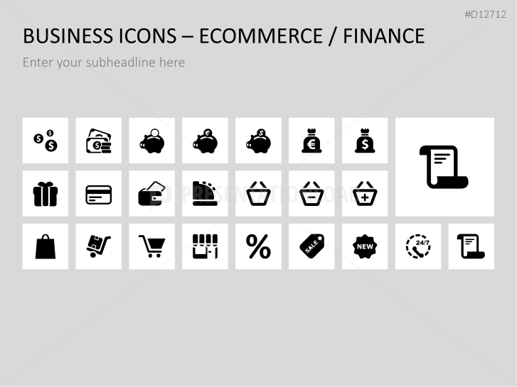 300 BUSINESS ICONS INFOGRAPHICS | PowerPoint Templates | PresentationLoad