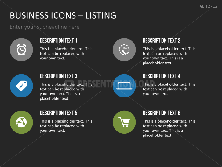 300 BUSINESS ICONS INFOGRAPHICS | PowerPoint Templates | PresentationLoad