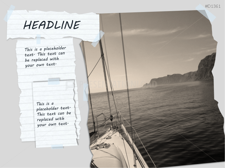 Scrap Papers and Sticky-Notes | PowerPoint Templates | PresentationLoad