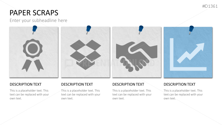 Scrap Papers and Sticky-Notes | PowerPoint Templates | PresentationLoad