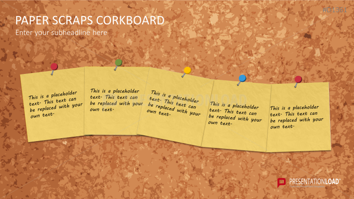 Scrap Papers and Sticky-Notes | PowerPoint Templates | PresentationLoad