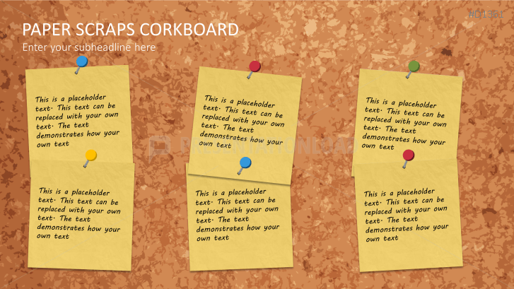 Scrap Papers and Sticky-Notes | PowerPoint Templates | PresentationLoad