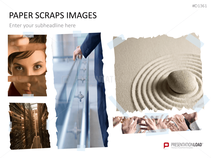 Scrap Papers and Sticky-Notes | PowerPoint Templates | PresentationLoad