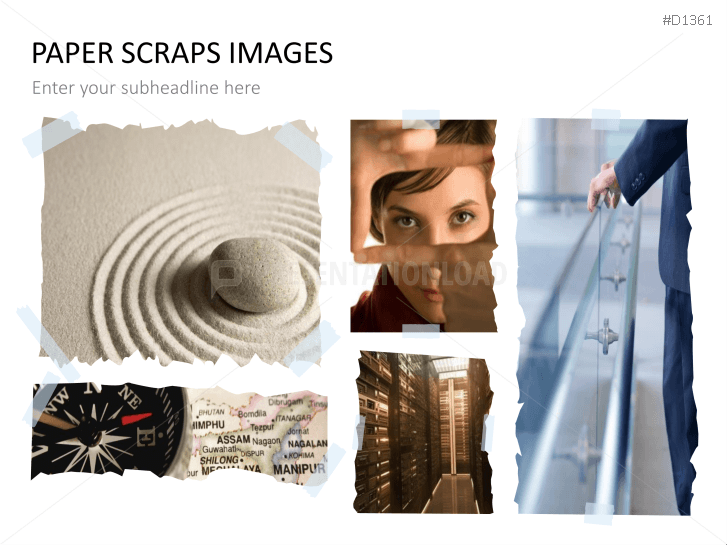 Scrap Papers and Sticky-Notes | PowerPoint Templates | PresentationLoad
