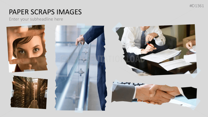 Scrap Papers and Sticky-Notes | PowerPoint Templates | PresentationLoad