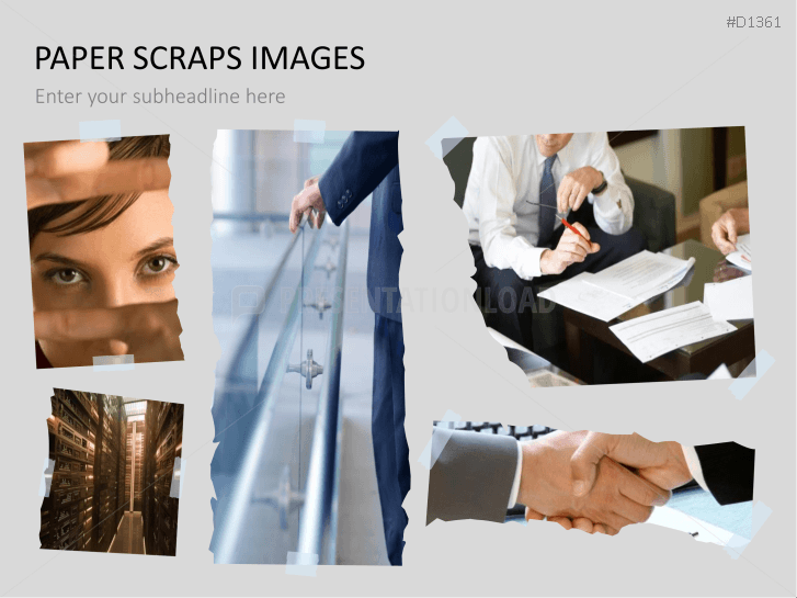 Scrap Papers and Sticky-Notes | PowerPoint Templates | PresentationLoad